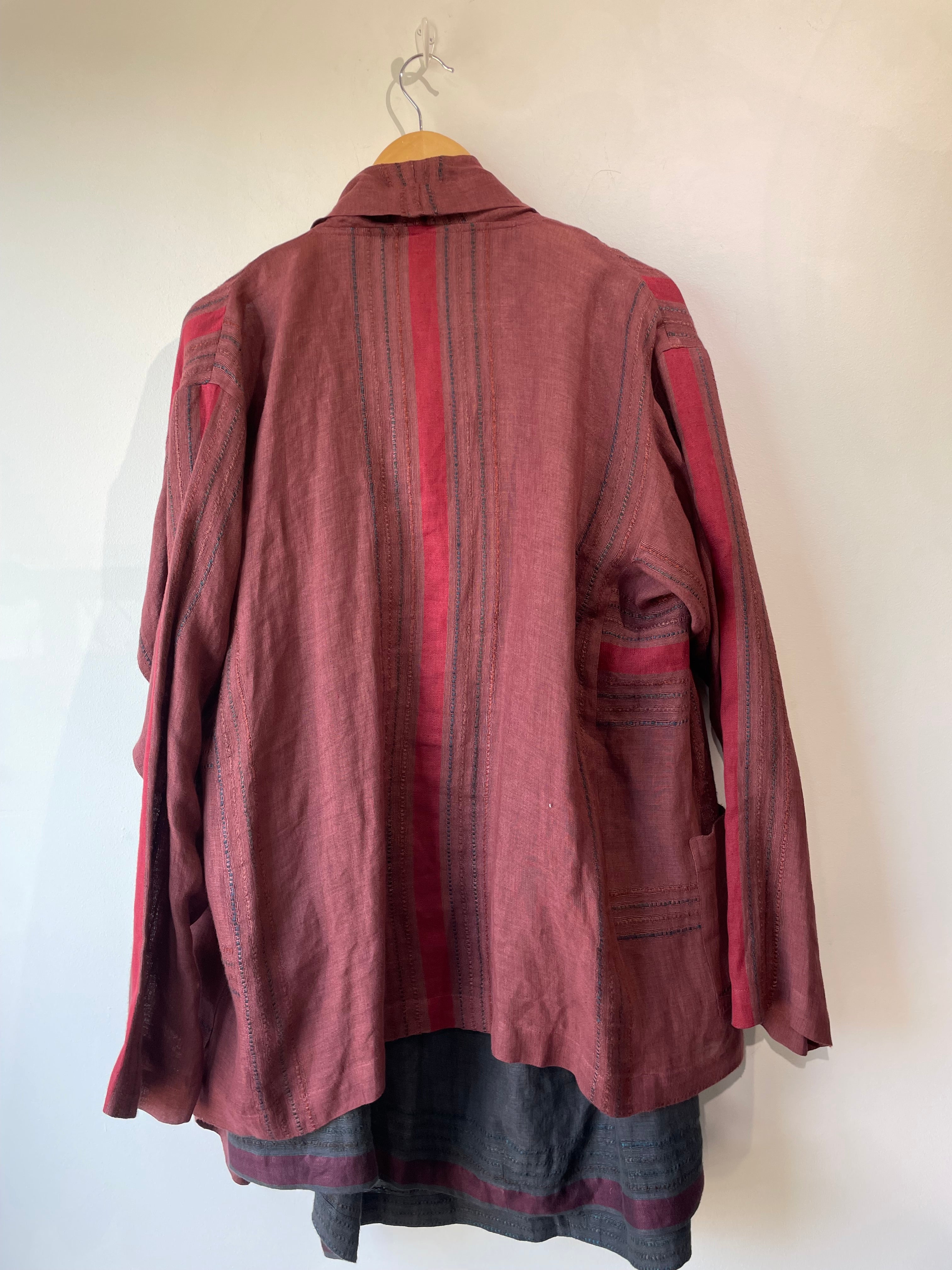 Vintage Shirin Guild Matching Linen Set – The Curatorial Dept.